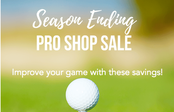 Pro Shop Sale at Otter Creek! - Otter Creek Golf Course